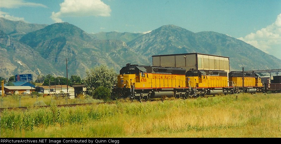 Former Southern Pacific SD45 at Provo,Utah on the former Union Pacific Provo Mainline to Salt ...